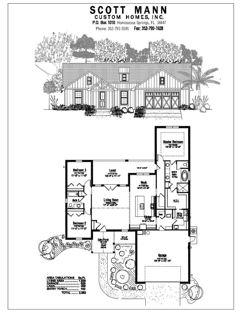 Custom Homes Scott Mann Home Builder Lake, Sumter, Marion, Hernando ...